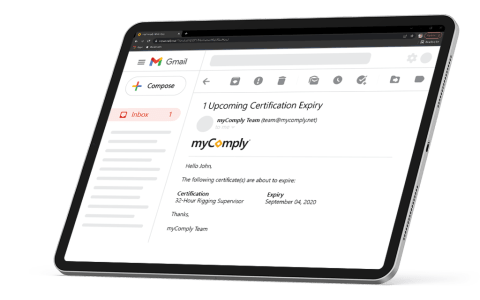 myComply for Subcontractors - myComply
